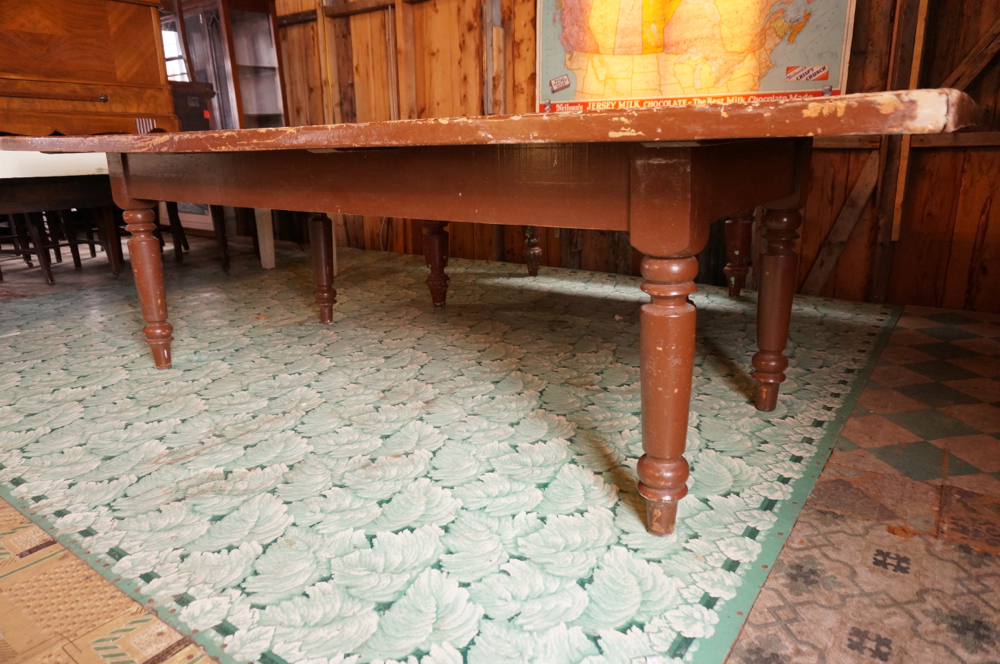 GRANDE TABLE RUSTIQUE – Antiquités Deschambault